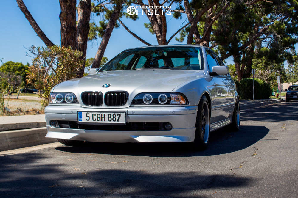 2003 BMW 530i with 17x8 41 BBS Style 42 and 235/45R17 Michelin Pilot ...