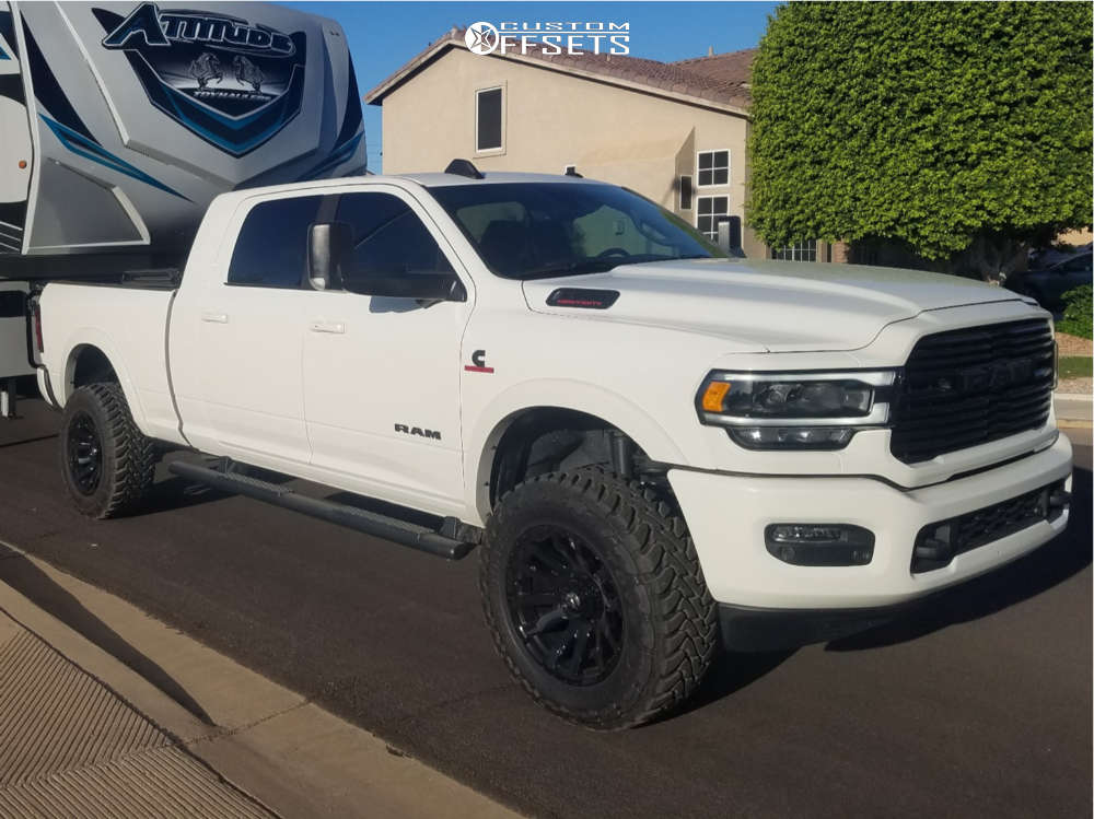 2019 Ram 2500 with 20x10 -18 Fuel Blitz and 35/12.5R20 Toyo Tires Open ...