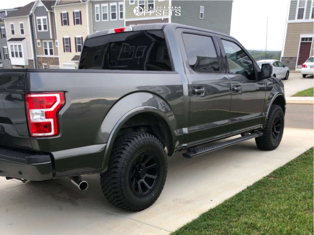 2018 Ford F-150 with 18x9 18 Vision Turbine and 33/12.5R18 Atturo Trail ...