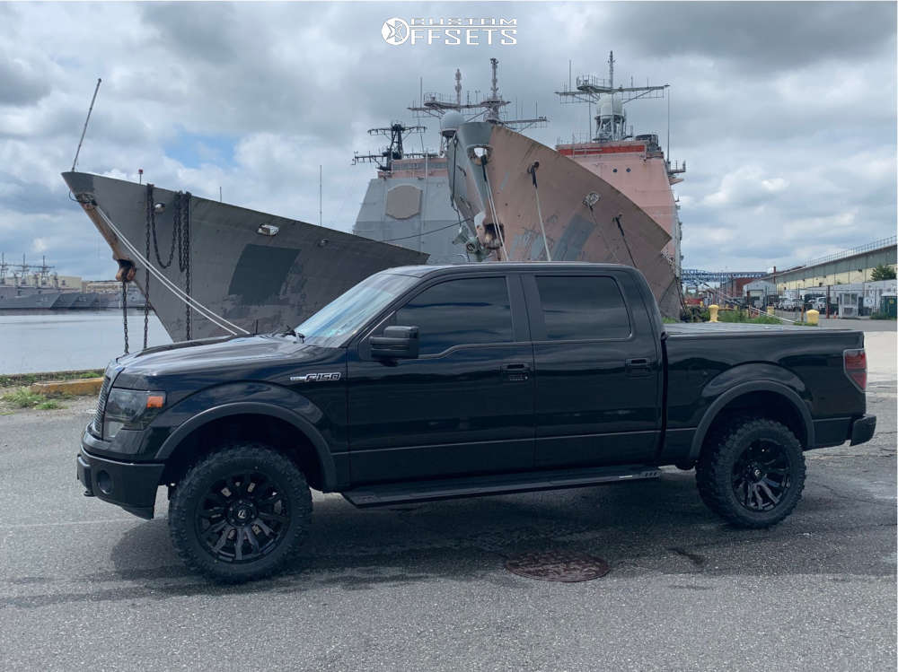 2013 Ford F-150 with 20x9 1 Fuel Blitz and 33/12.5R20 Federal Xplora Mt ...