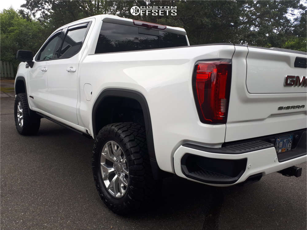 2020 GMC Sierra 1500 with 20x9 27 OE Replicas Pr169 and 35/13.5R20 ...