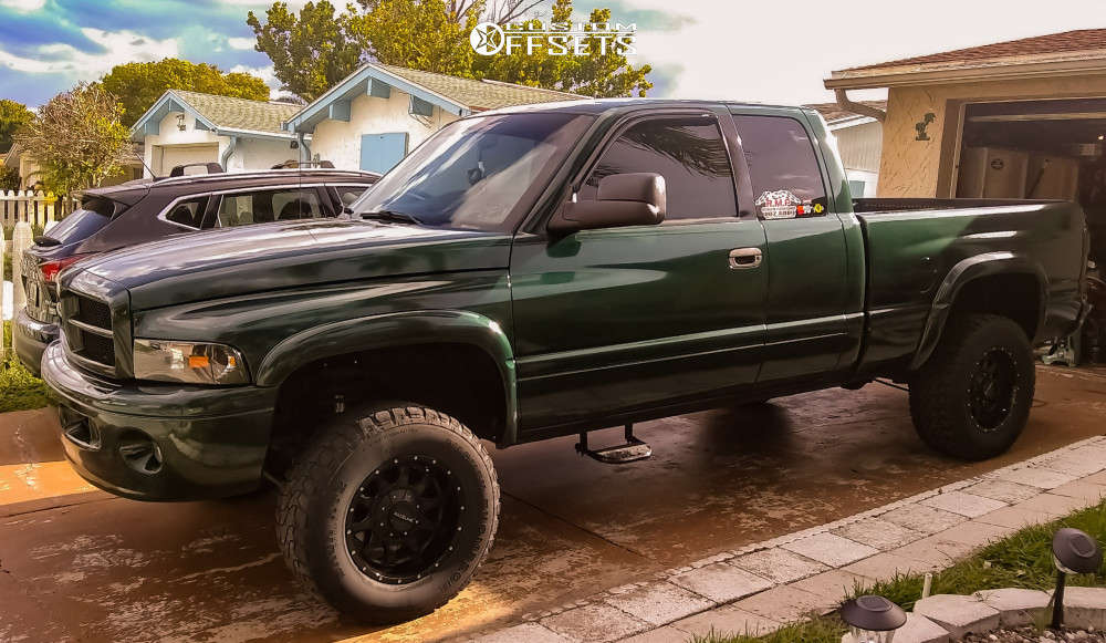 2001 Dodge Ram 1500 with 17x9 -12 Raceline Shift and 305/65R17 Mickey ...