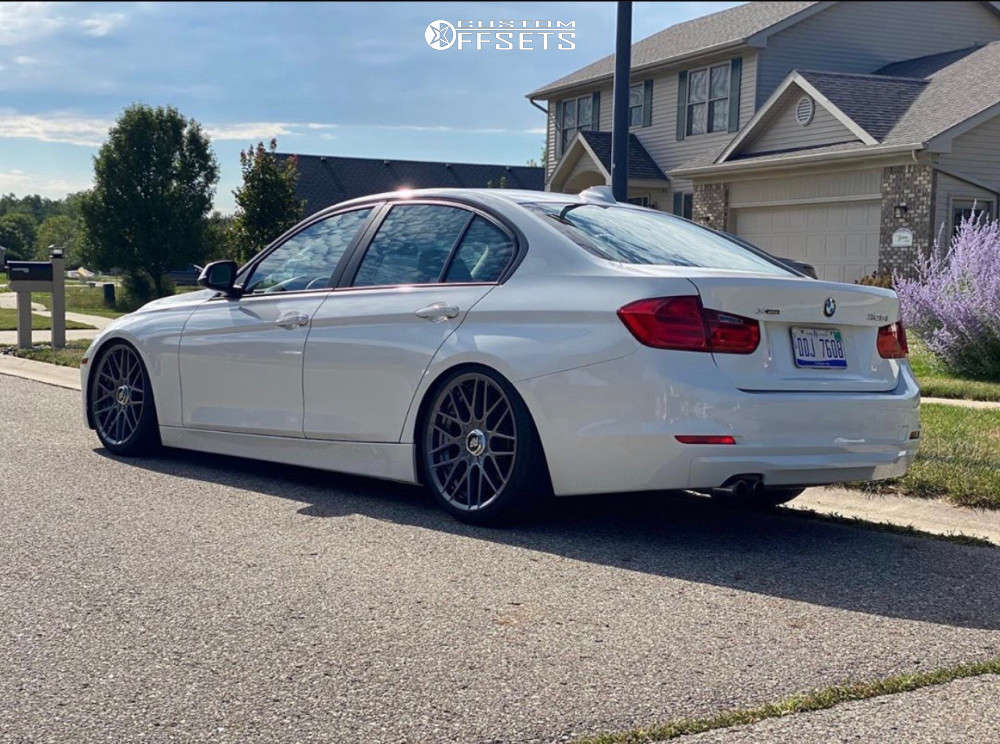2014 BMW 328i XDrive with 19x8.5 35 Rotiform Rse and 235/35R19 Achilles ...