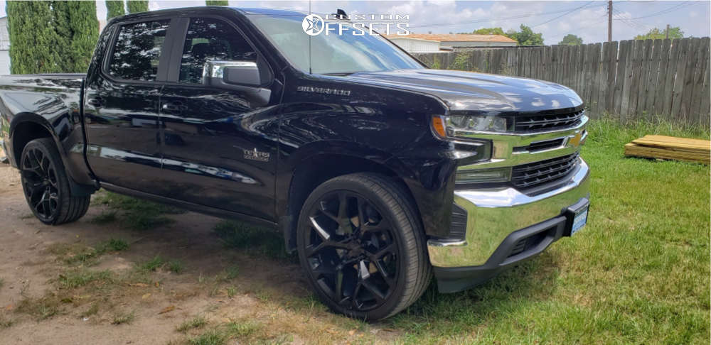 2020 Chevrolet Silverado 1500 with 26x10 24 Factory Reproductions Fr59 ...