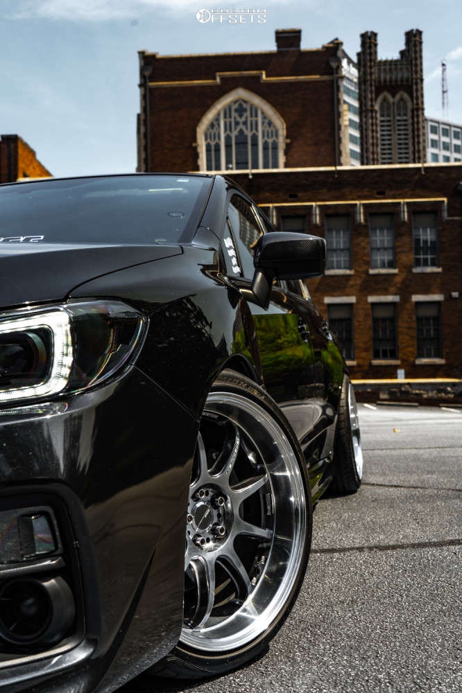 2017 Subaru WRX Wheel Offset Poke Coilovers | 1214312 | Custom Offsets