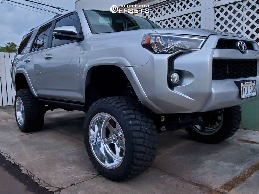 2019 Toyota 4Runner with 20x12 -44 American Force Decoy SS and 33/12 ...