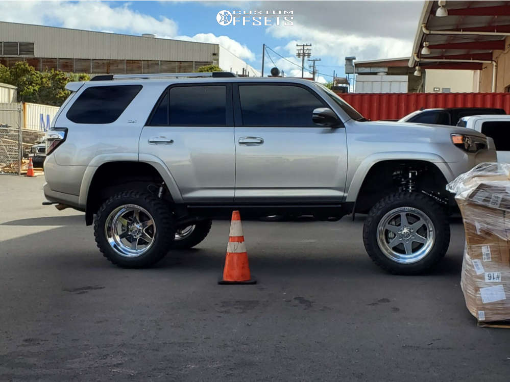 2019 Toyota 4Runner with 20x12 -44 American Force Decoy SS and 33/12 ...