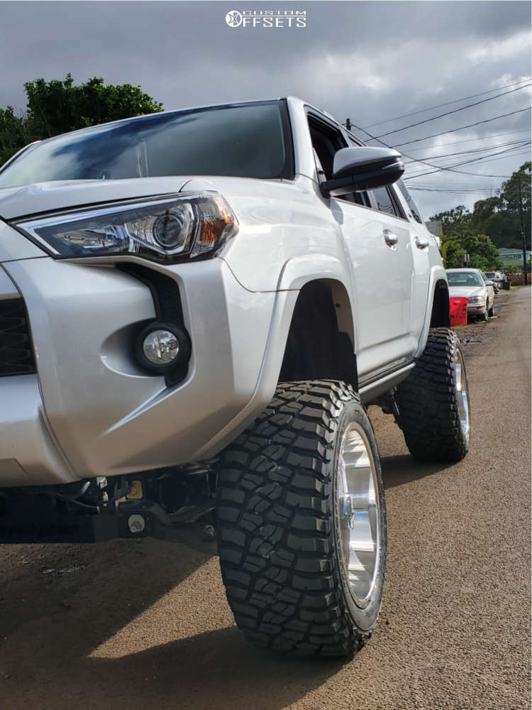 2019 Toyota 4Runner with 20x12 -44 American Force Decoy SS and 33/12 ...