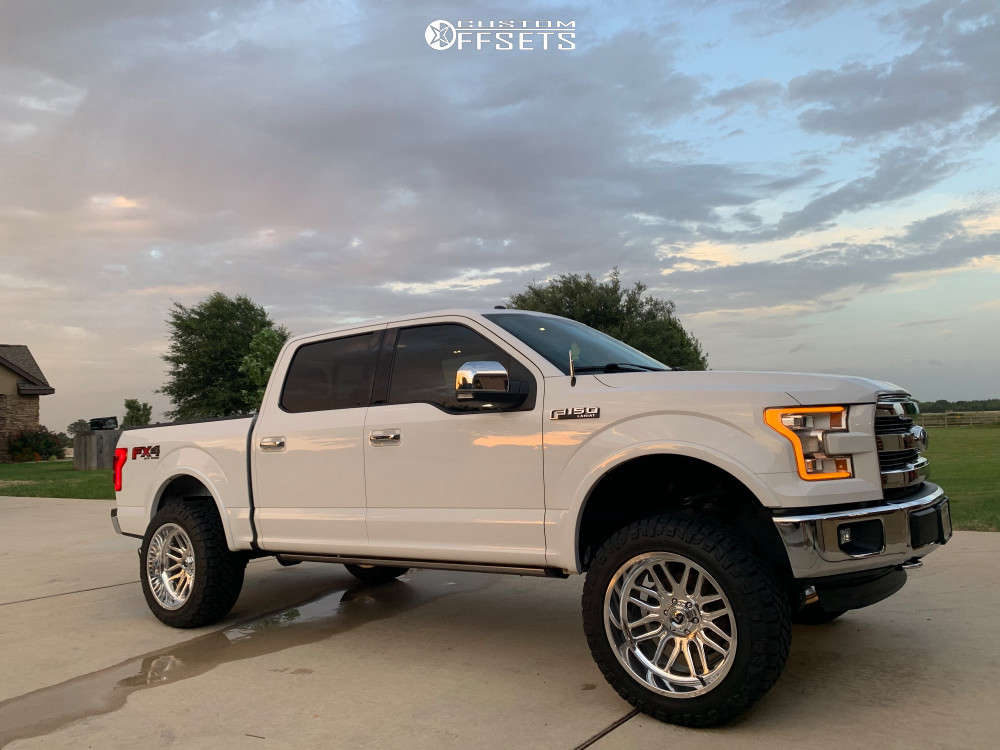 2016 Ford F-150 with 22x12 -51 Fuel Ignite and 35/12.5R22 Nitto Ridge ...