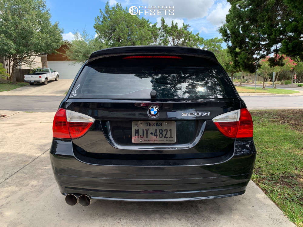 2008 BMW 328xi with 18x9.5 35 Hard Motorsport Center Lock Wheels and ...