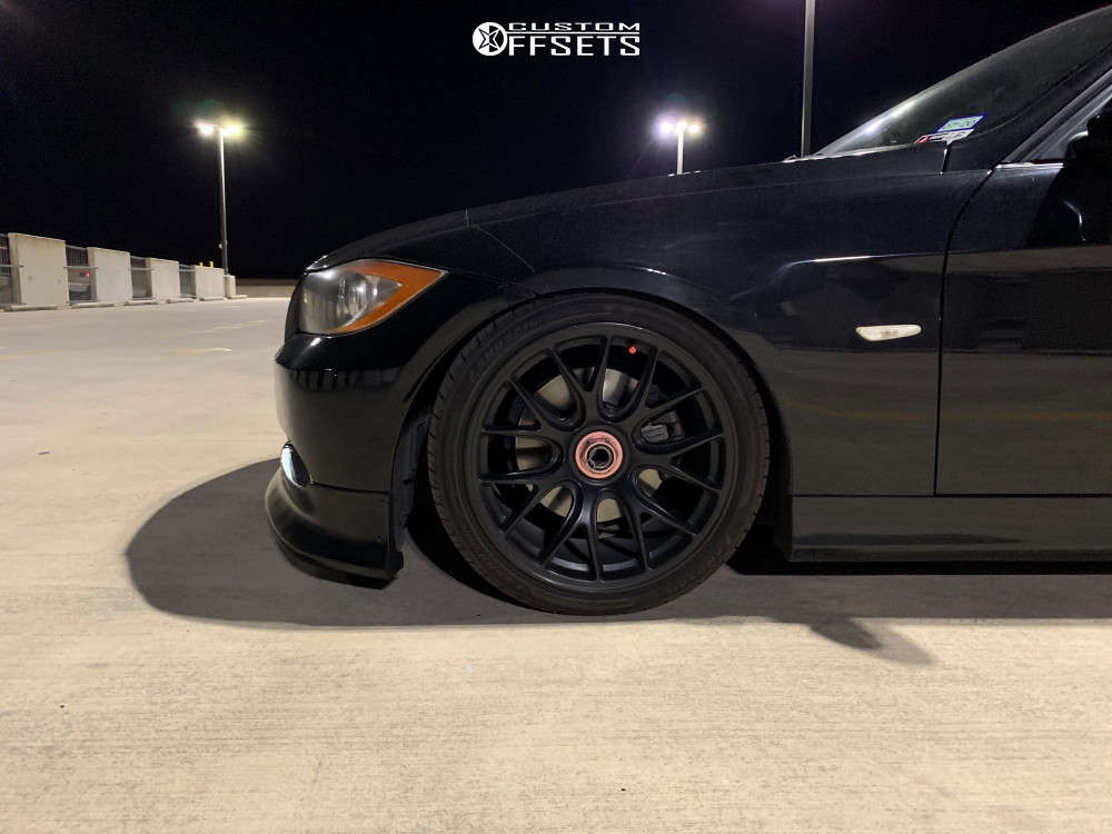 2008 BMW 328xi with 18x9.5 35 Hard Motorsport Center Lock Wheels and ...