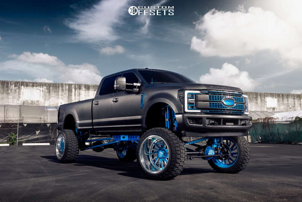2018 Ford F-250 Super Duty with 26x16 -101 Specialty Forged SF033 and ...
