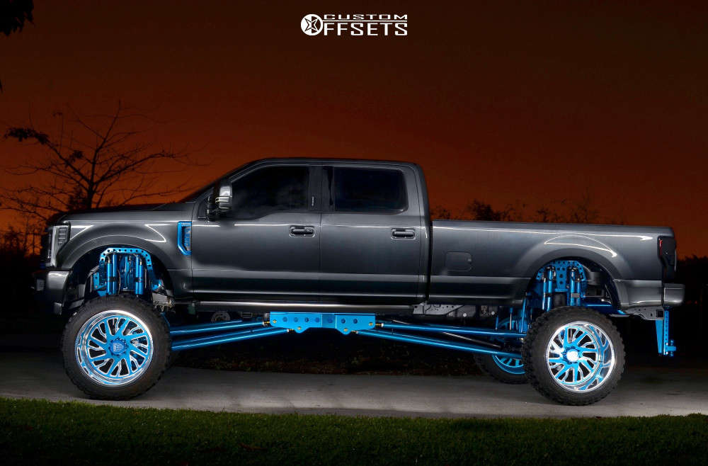 2018 Ford F-250 Super Duty with 26x16 -101 Specialty Forged SF033 and ...