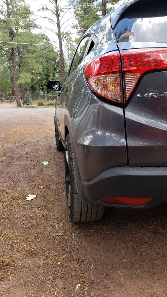 2018 Honda HR-V with 20x8.5 35 Touren Tr70 and 245/35R20 Sentury Uhp ...