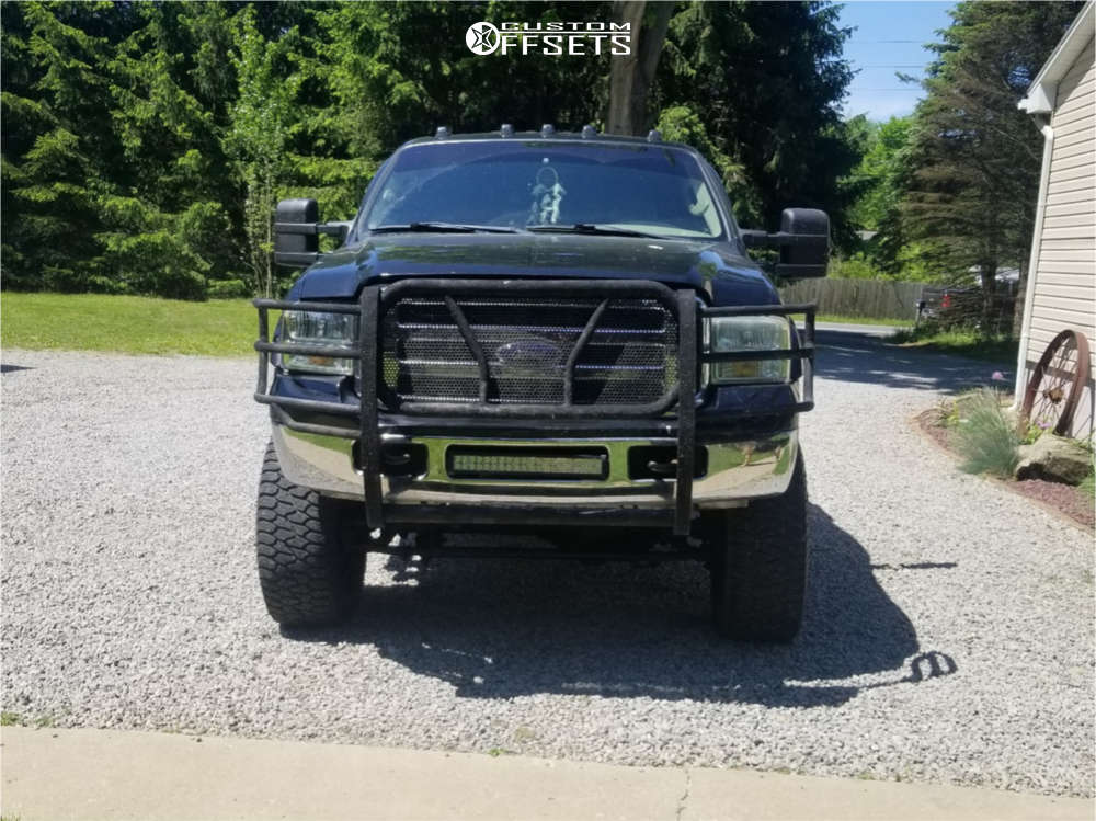 2005 Ford F-250 Super Duty with 20x10 -24 Anthem Off-Road Enforcer and ...