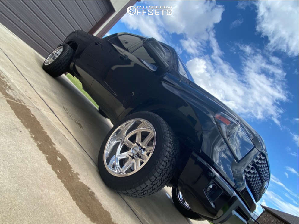 2016 Toyota Tundra with 22x12 -51 Raceline Stamina RF104P and 305/45R22 ...