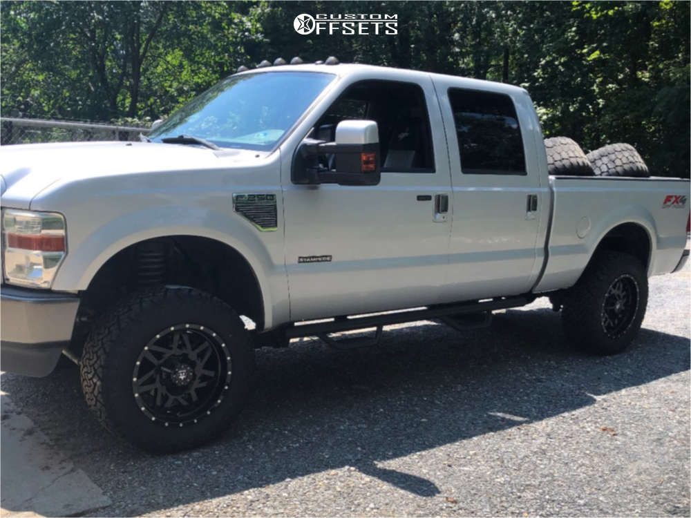 2008 Ford F-250 Super Duty with 20x10 0 RBP 71r and 35/12.5R20 Venom ...