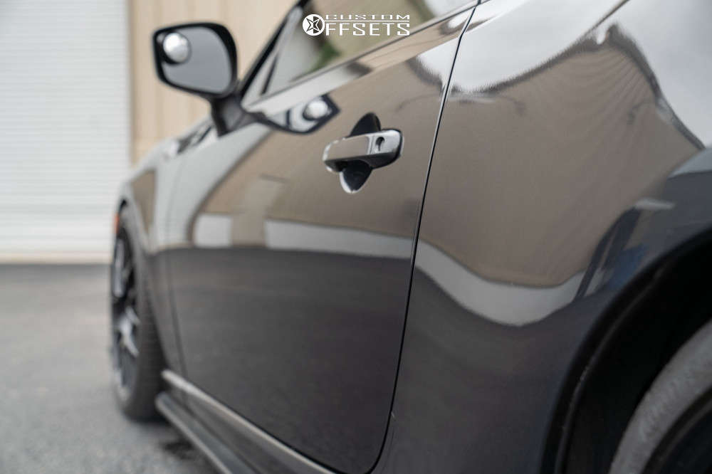 2017 Subaru BRZ with 18x8.5 38 Enkei Raijin and 255/35R18 Continental ...