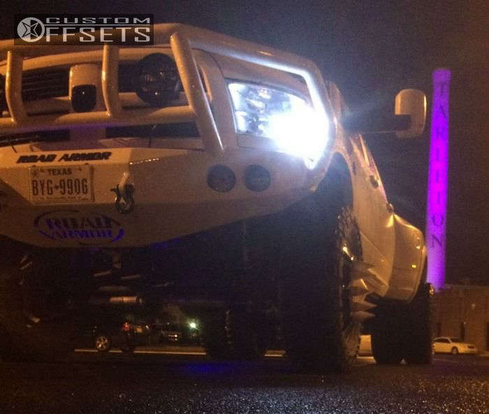 2010 Ram 3500 with 22x8.5 Dima Custom and 37/13.5R22 Toyo Tires Open ...