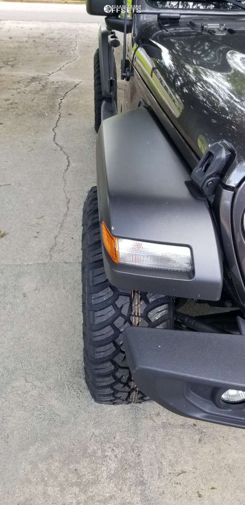 2019 Jeep Wrangler with 17x8.5 0 Method Mr701 and 33/12.5R17 General ...