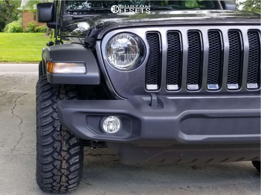 2019 Jeep Wrangler with 17x8.5 0 Method Mr701 and 33/12.5R17 General ...