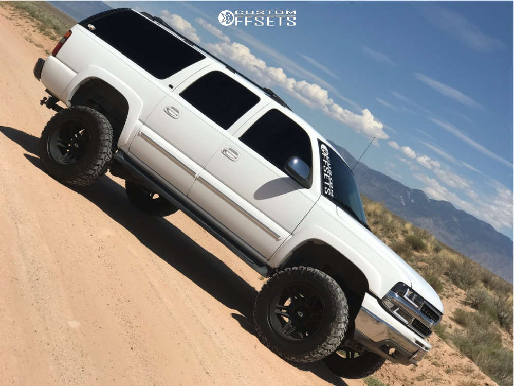2001 Chevrolet Suburban 1500 with 20x12 -55 Vision Razor and 35/12.5R20 ...