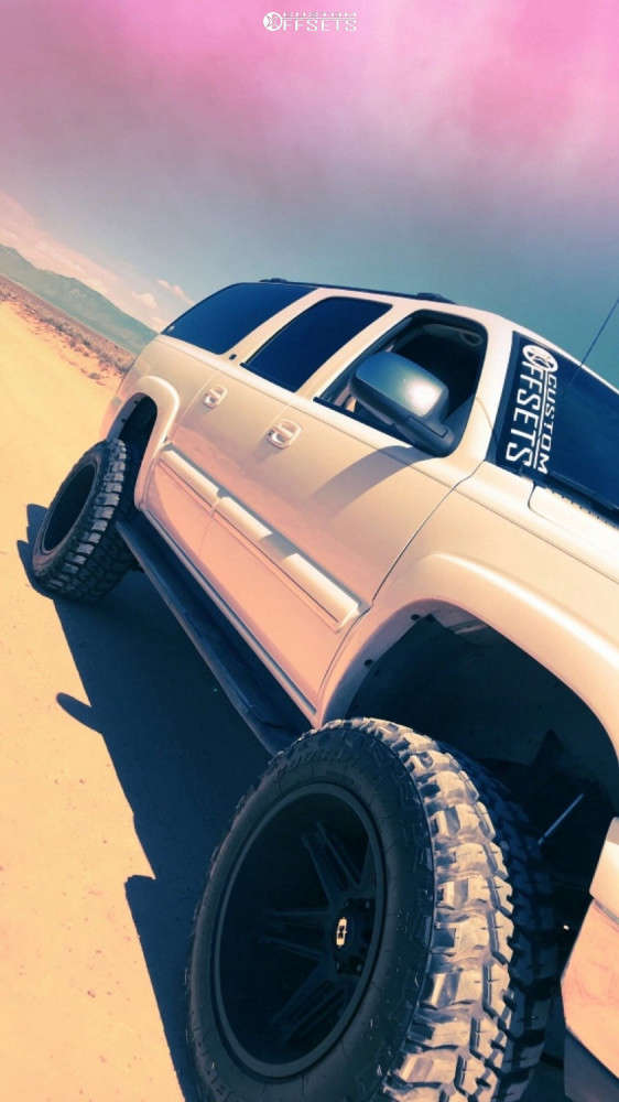 2001 Chevrolet Suburban 1500 with 20x12 -55 Vision Razor and 35/12.5R20 ...