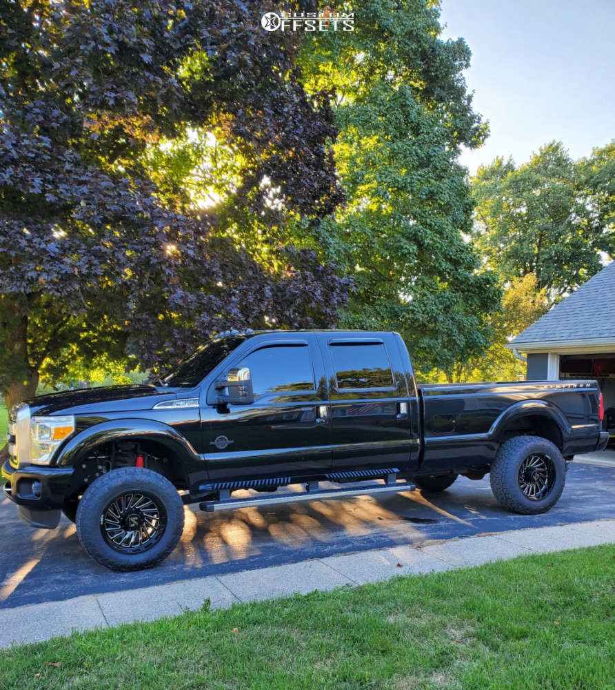 2016 Ford F-350 Super Duty with 20x10 -25 ARKON OFF-ROAD Caesar and 35/ ...