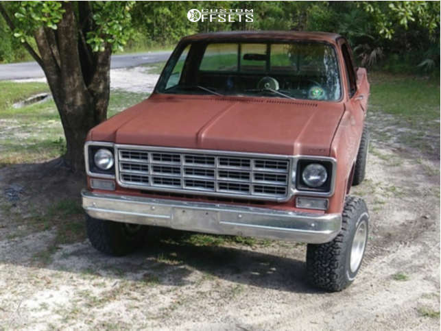 1978 Chevrolet C10 with 15x12 -71.755 Mickey Thompson Classic and 33/10 ...