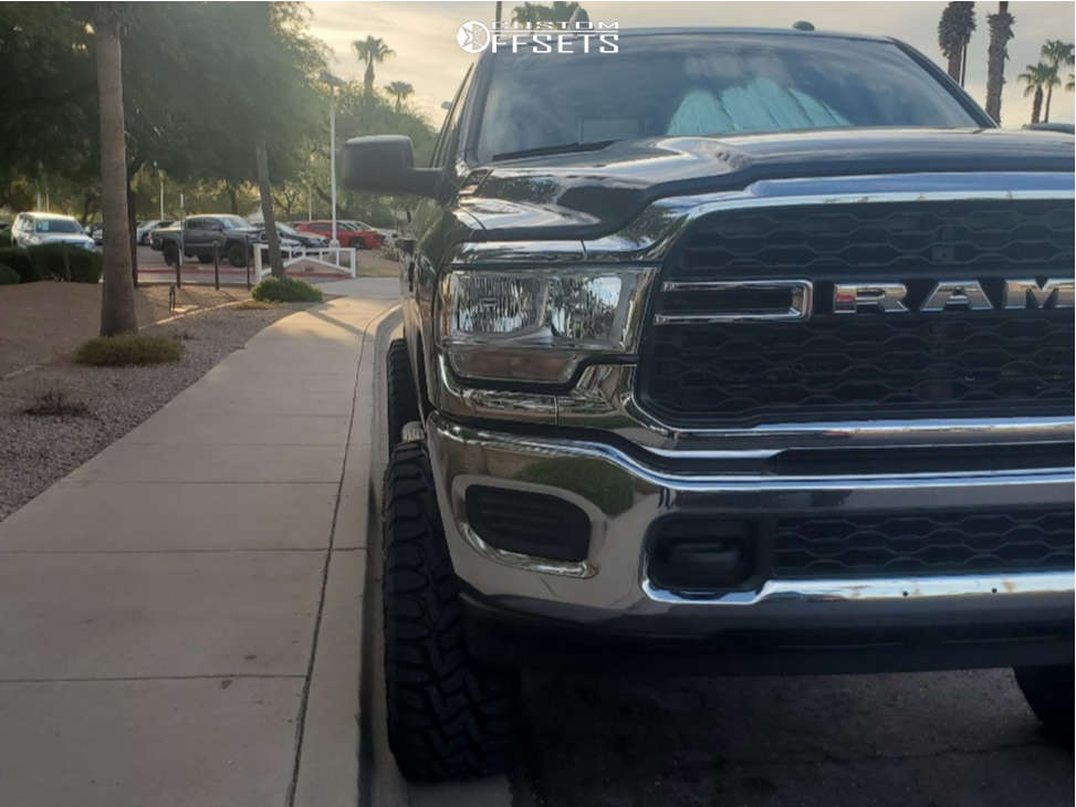 2020 Ram 2500 with 17x9 -12 Method The Standard and 37/13.5R17 Toyo ...