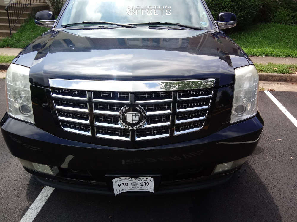 2008 Cadillac Escalade with 18x12 -3 4Play Ca15b and 33/12.5R18 Pit ...