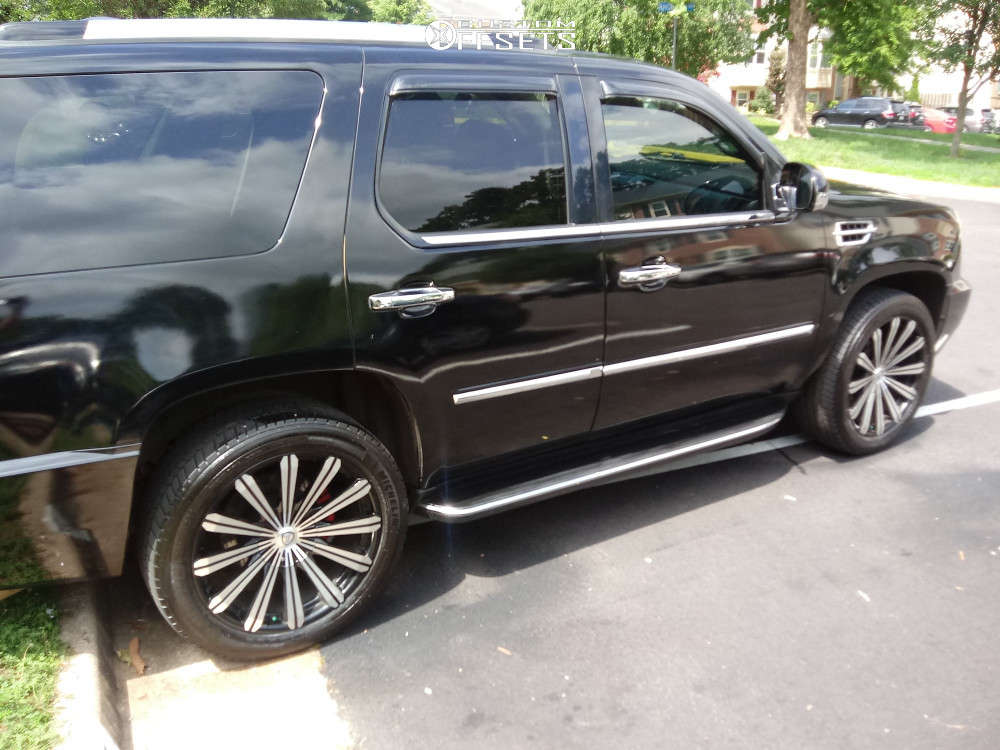 2008 Cadillac Escalade with 18x12 -3 4Play Ca15b and 33/12.5R18 Pit ...