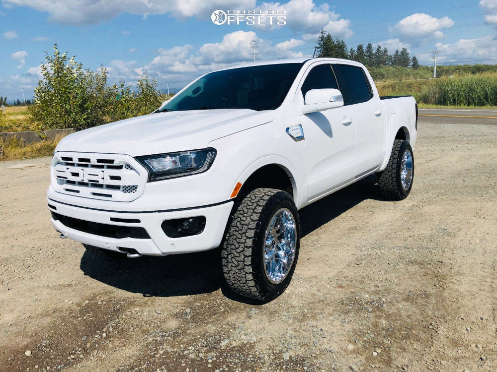 2019 Ford Ranger with 20x10 -19 Scorpion Sc29 and 275/55R20 AMP Pro At ...