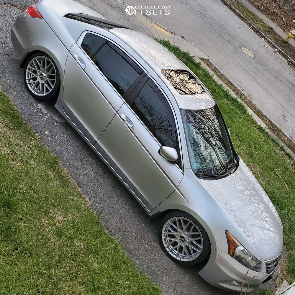 2012 Honda Accord with 19x8.5 35 Rotiform Rse and 245/35R19 Nankang NS ...