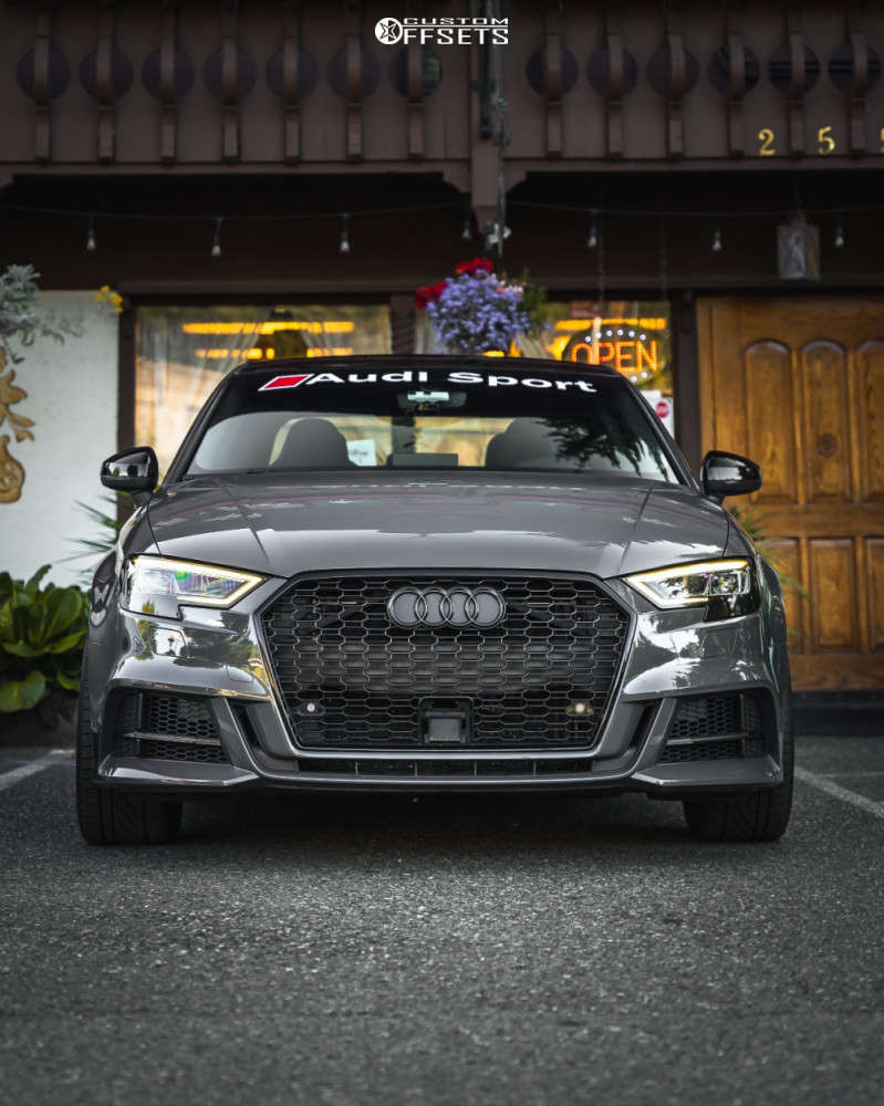 2017 Audi S3 with 19x8.5 35 Rotiform Rse and 235/35R19 Continental ...