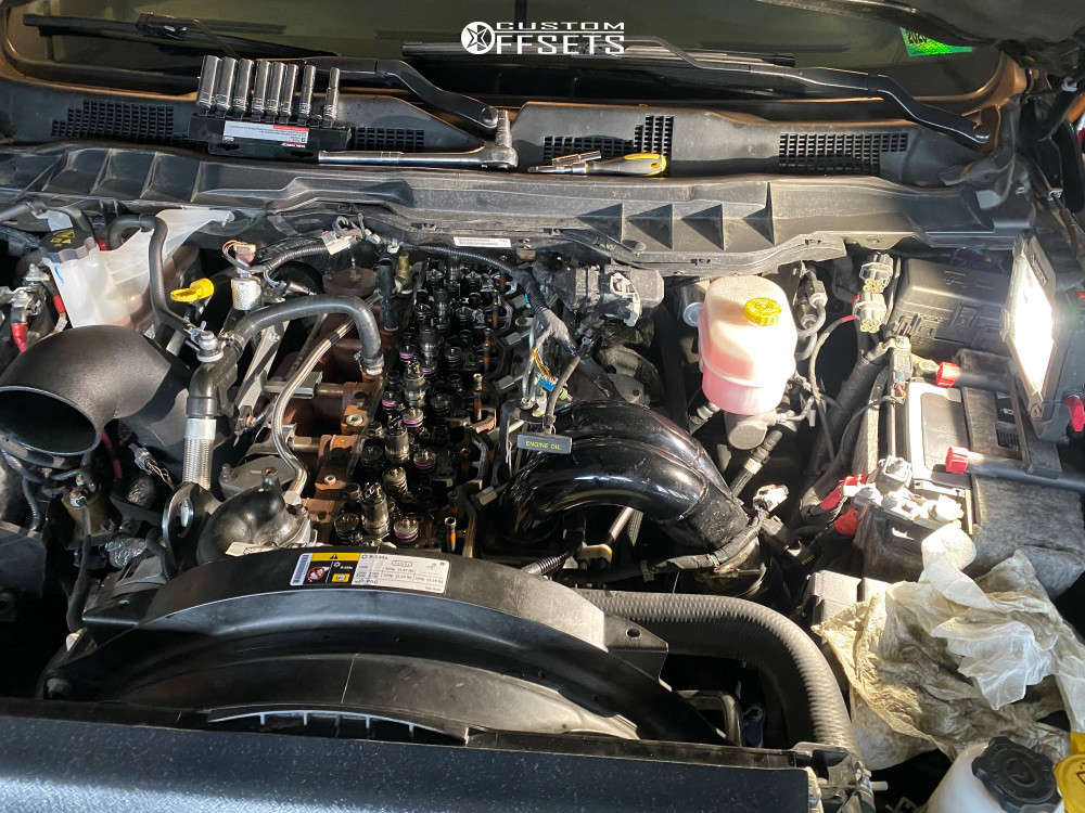 2018 Ram 2500 with 22x10 -24 LRG 118 and 305/50R22 Nitto Nt420v and ...