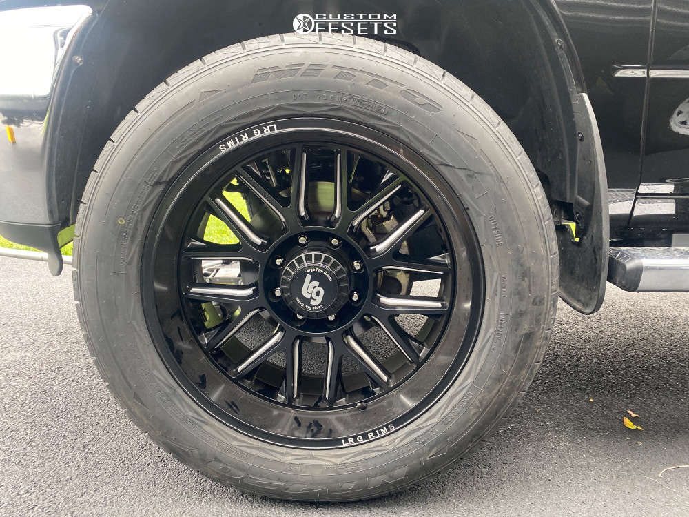2018 Ram 2500 with 22x10 -24 LRG 118 and 305/50R22 Nitto Nt420v and ...