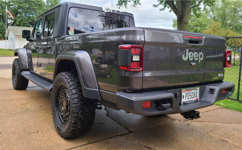 2020 Jeep Gladiator with 20x8.5 30 Black Rhino Arsenal and 33/12.5R20 ...