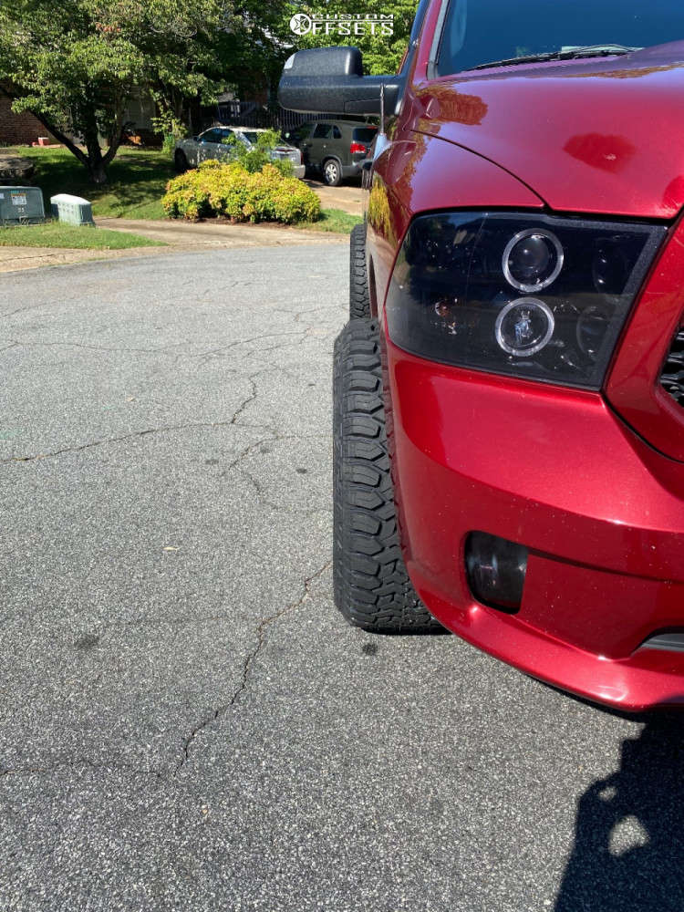 2014 Ram 1500 with 22x12 -44 Motiv Offroad Mutant and 33/12.5R22 Fury ...