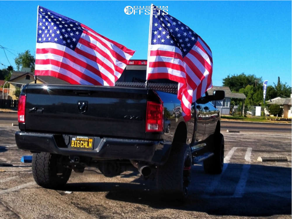 2018 Ram 1500 with 20x12 -44 Anthem Off-Road Defender and 33/12.5R20 ...