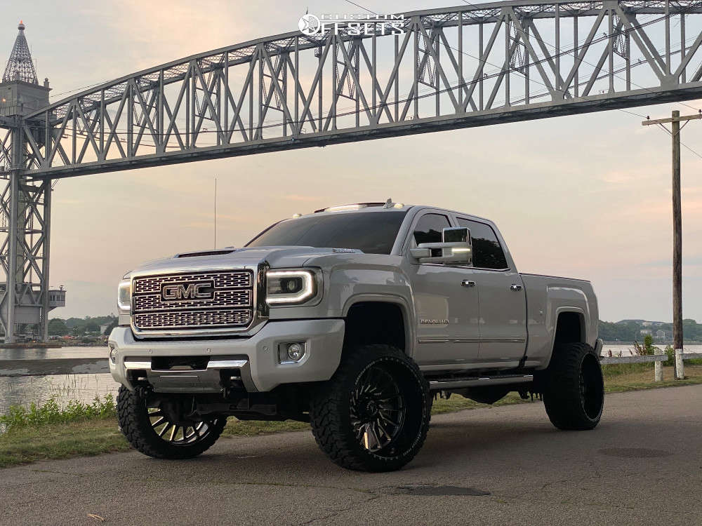 2019 GMC Sierra 2500 HD with 26x14 -91 American Force Morph Cc and 35/ ...