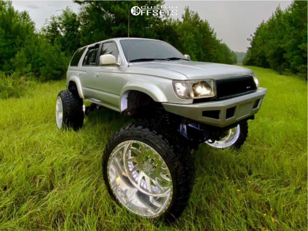 2002 Toyota 4Runner with 26x16 -101 American Force Spirit Ss and 38/15 ...