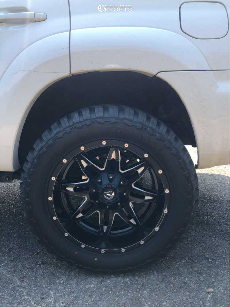 2007 Toyota 4Runner with 20x10 -19 Fuel Lethal and 33/12.5R20 Road One ...