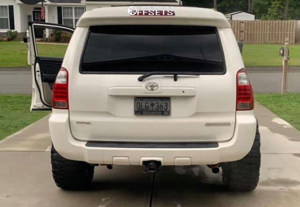 2007 Toyota 4Runner with 20x10 -19 Fuel Lethal and 33/12.5R20 Road One ...
