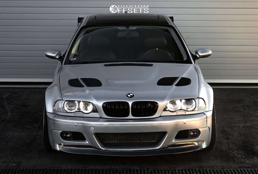 2001 BMW 330Ci with 19x9.5 27 OEM Wheels Style 67 and 225/35R19 Hankook ...