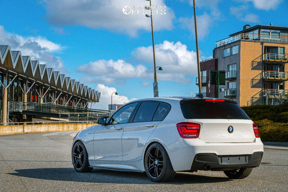 2012 BMW 116D with 18x8 35 Monaco Grand Prix and 225/40R18 Michelin ...