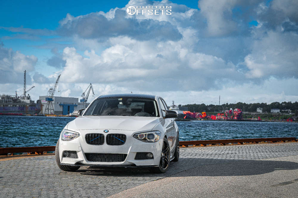 2012 BMW 116D with 18x8 35 Monaco Grand Prix and 225/40R18 Michelin ...