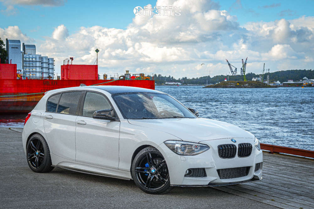 2012 BMW 116D with 18x8 35 Monaco Grand Prix and 225/40R18 Michelin ...