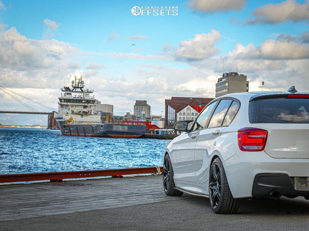 2012 BMW 116D with 18x8 35 Monaco Grand Prix and 225/40R18 Michelin ...