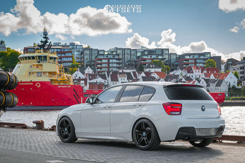 2012 BMW 116D with 18x8 35 Monaco Grand Prix and 225/40R18 Michelin ...